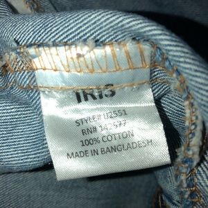 Iris Basic | Jackets & Coats | Iris Distressed Denim Jacket | Poshmark